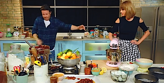 Danse endiablée en cuisine pour Taylor Swift et Jamie Oliver | Chefs ...