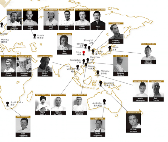 Asian Tour 2014 – Sofitel Stars Chefs – le Chef Nicolas Vienne réunis ...